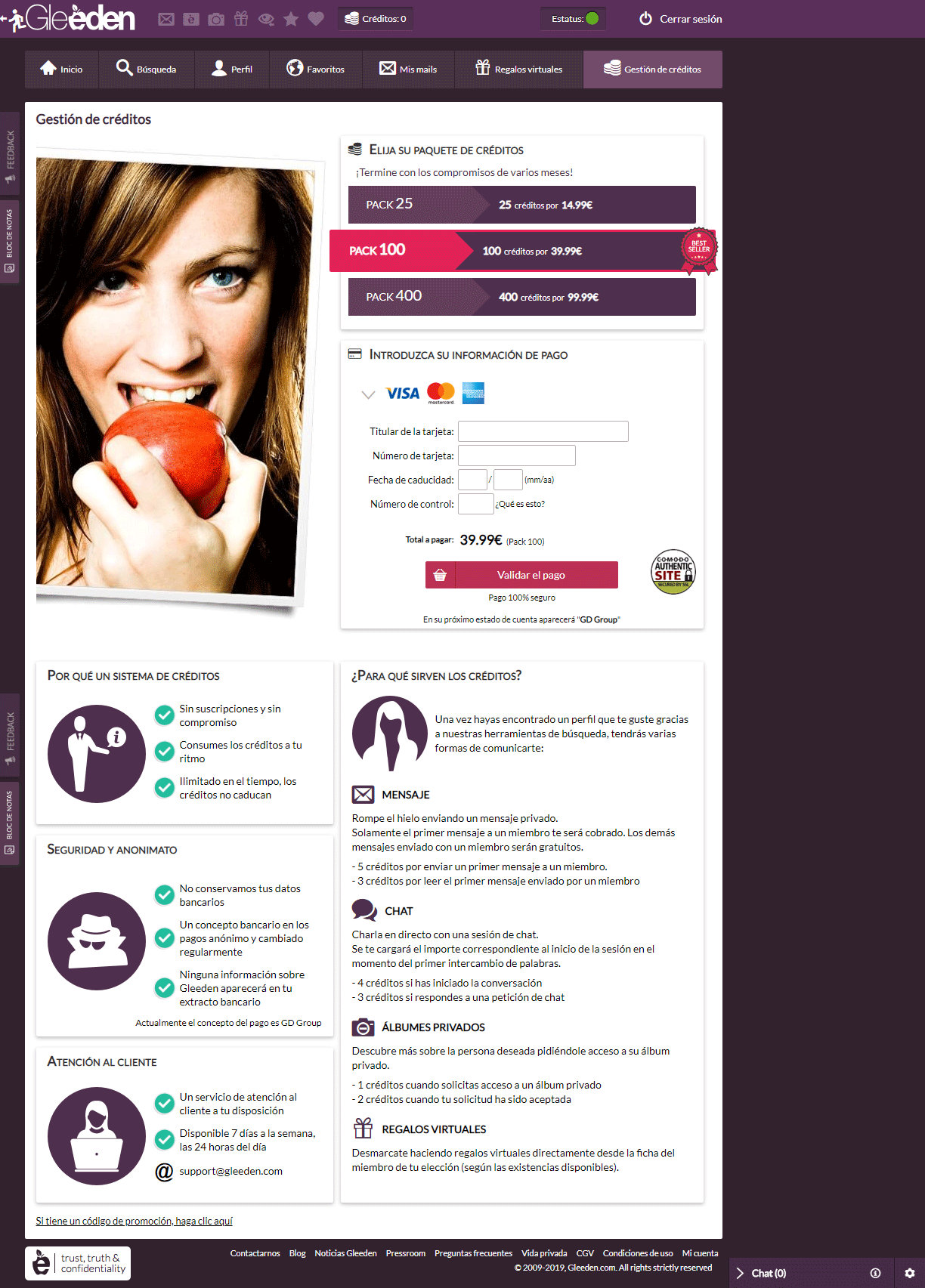 Gleeden: creado por mujeres para follar en secreto - WPFG